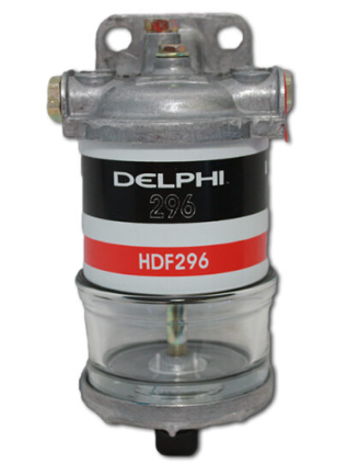 5836B100 - Delphi CAV Fuel/Water Separator Assembly - Glass Bowl ...
