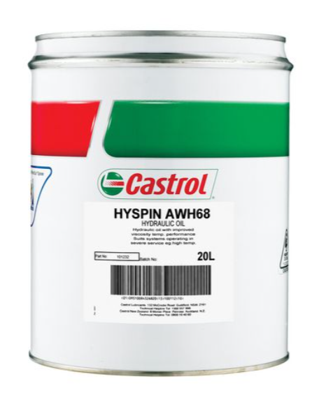 4103563 - Hyspin AWH 68 Hydraulic Oil (20L) – Hunter Valley Filter Sales